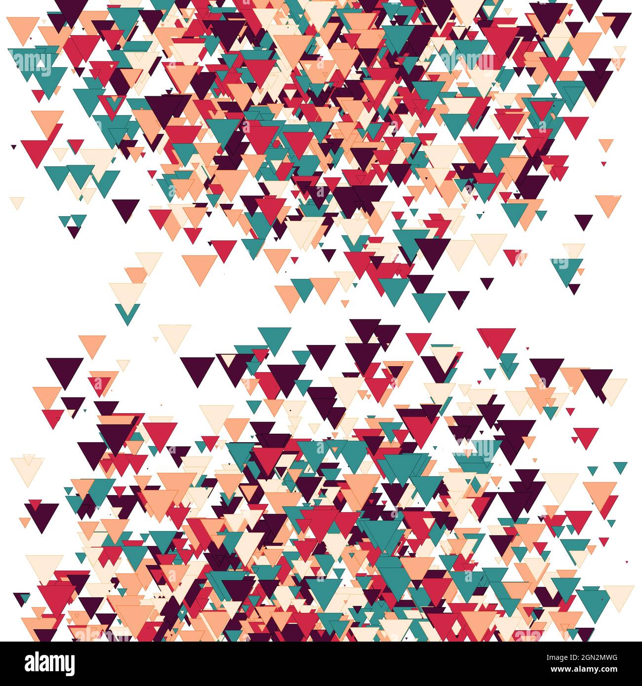 Colorful Universe Distribution Computational Generative Art background ...