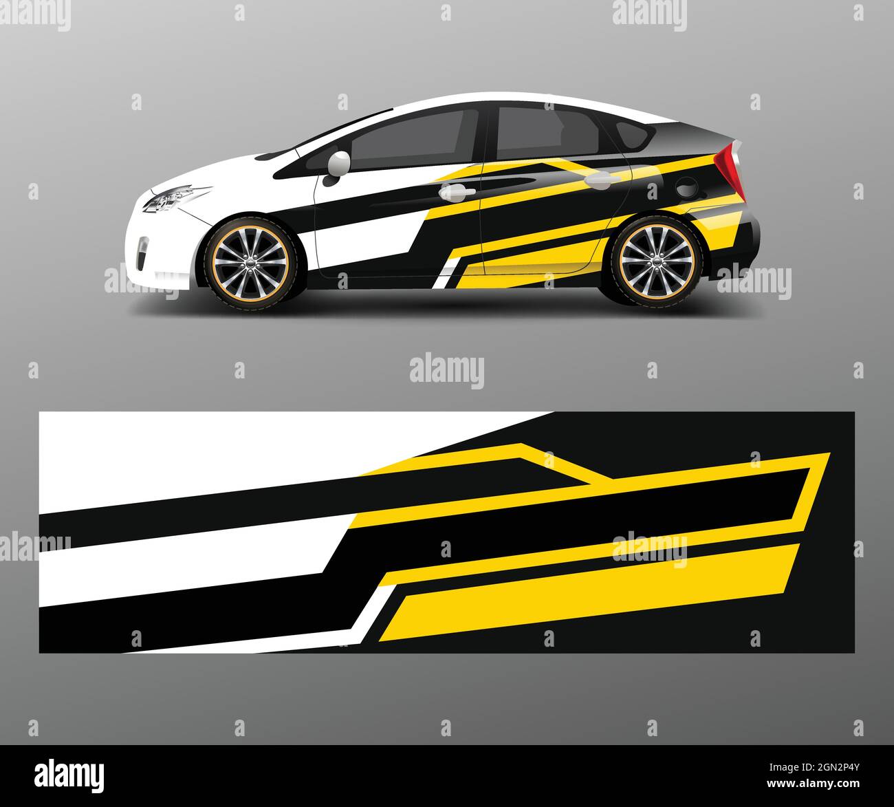 Red racing stripes Stock Vector Images - Alamy