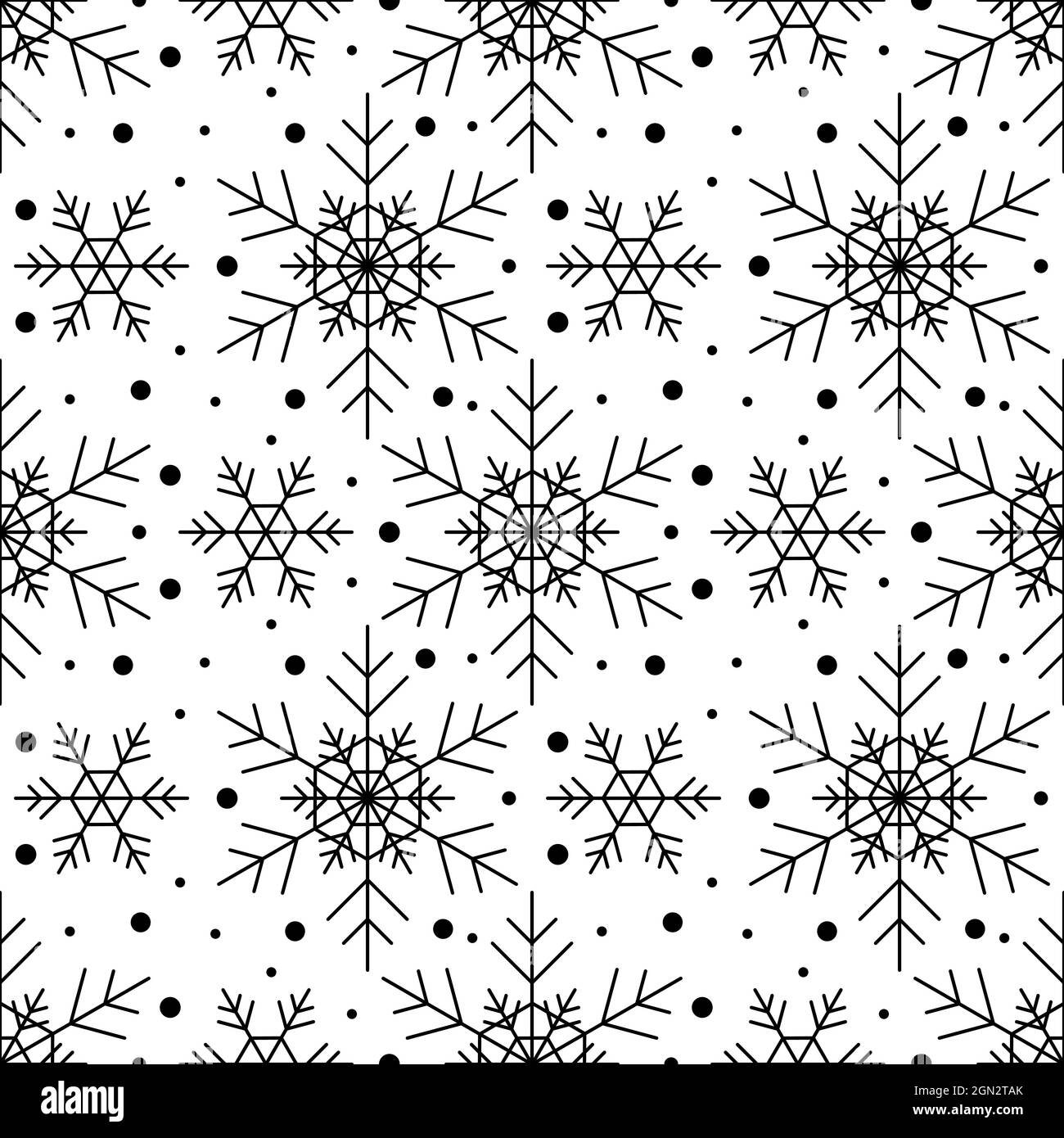 Black snowflakes Black and White Stock Photos & Images - Alamy