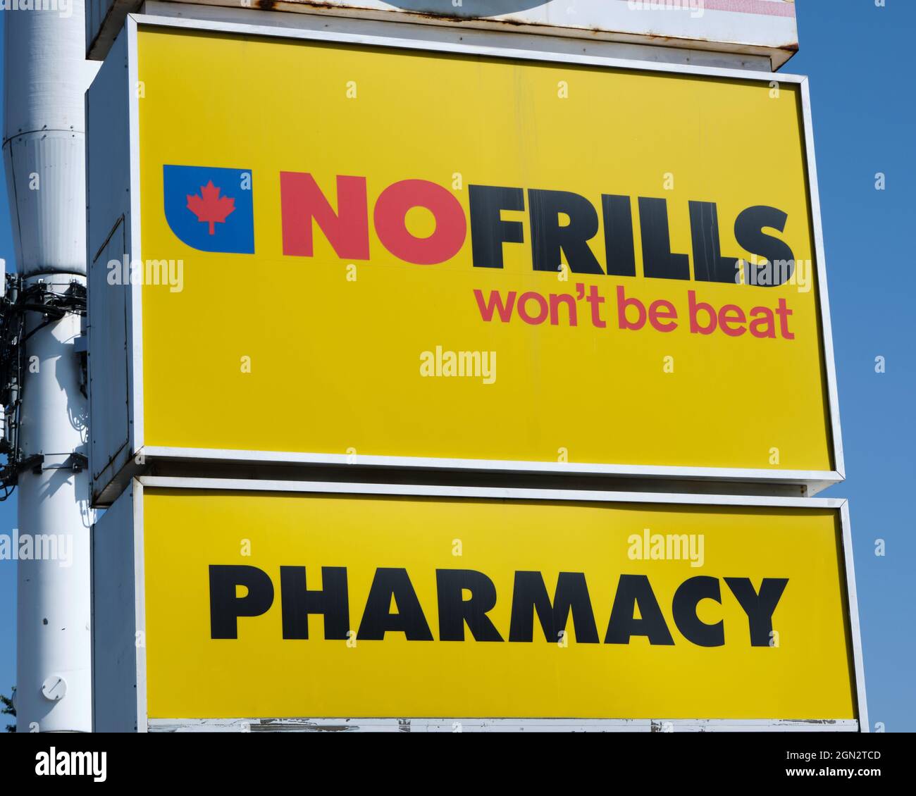 Canada supermarket no frills hi-res stock photography and images - Alamy