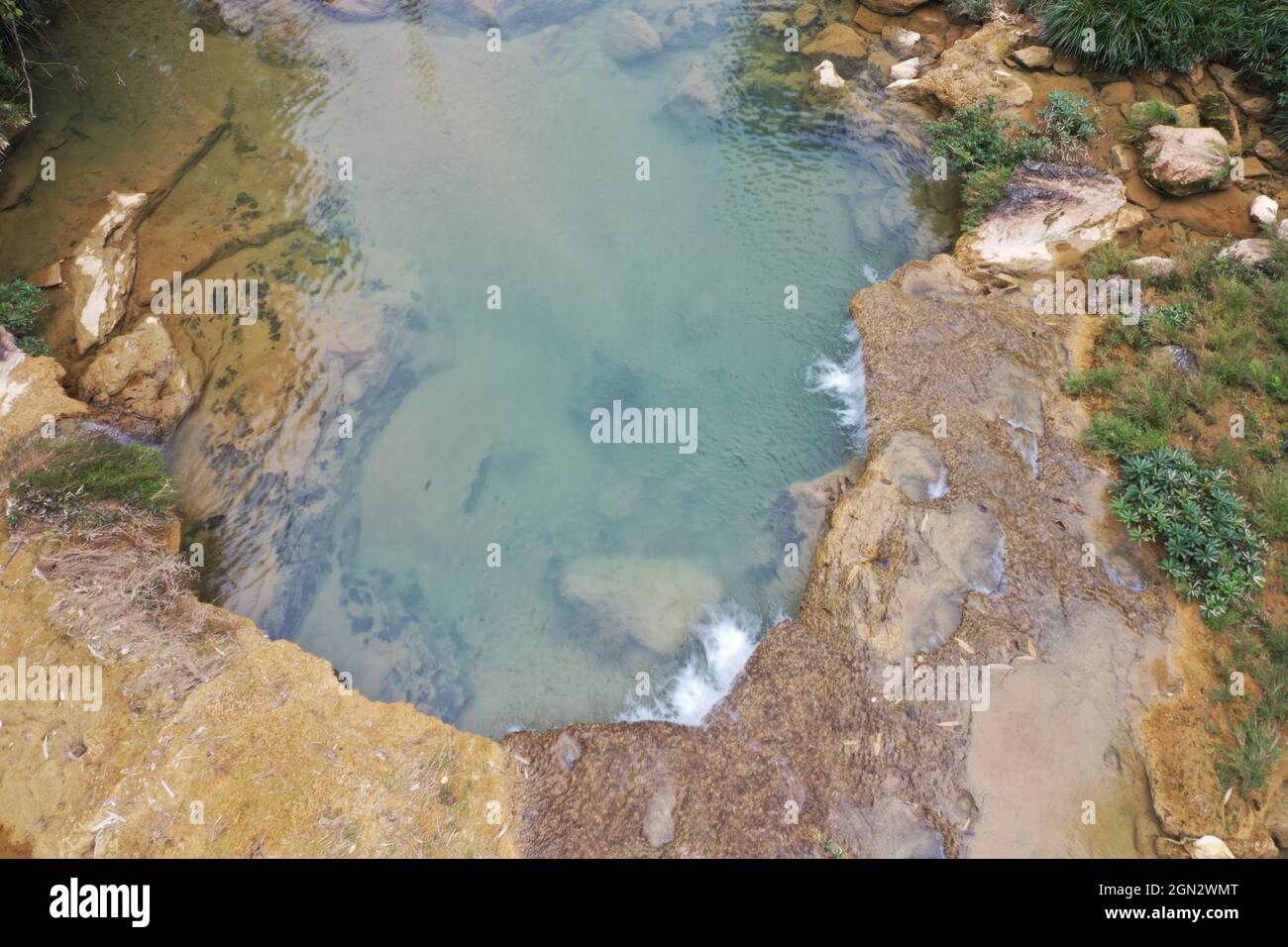 Nice Nam Pau waterfall in Ha Giang province northern Vietnam Stock ...