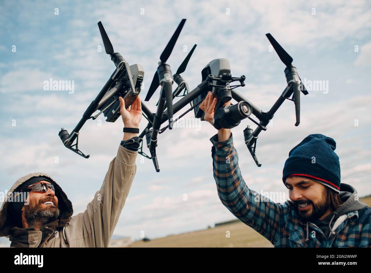 Two Person Helicopter High Resolution Stock Photography and Images - Alamy