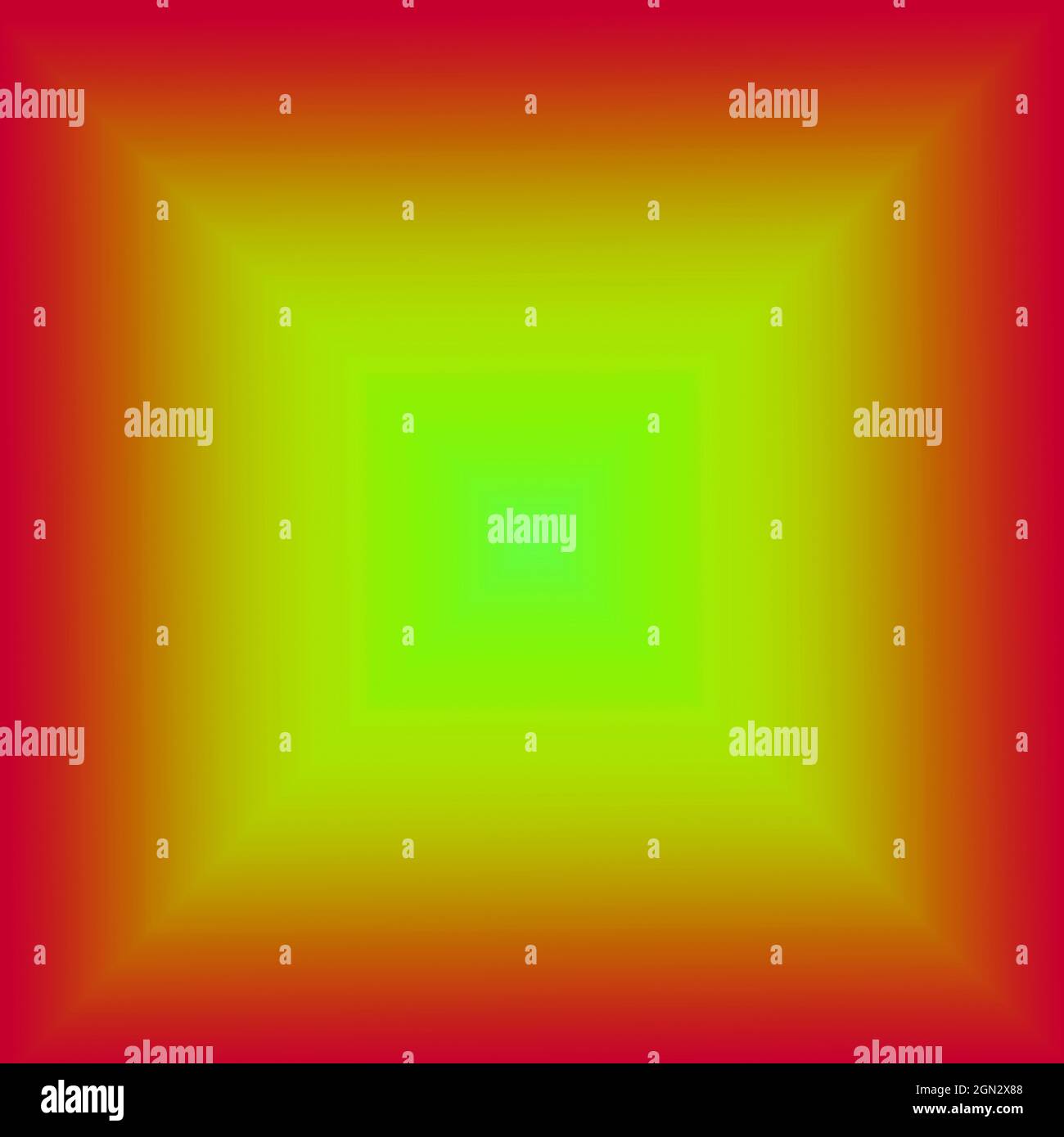 Illustration of Lime Green 3D Pyramid with Red Square Frame Stock Photo ...