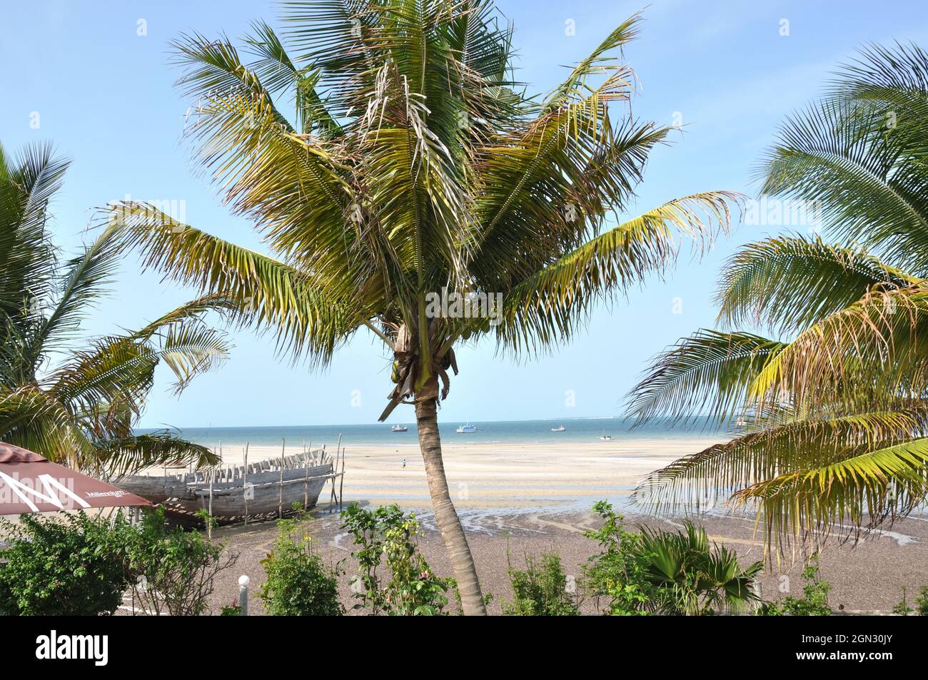 Stunning scenery, Inhambane Coast, Vilanculos, Mozambique Stock Photo ...
