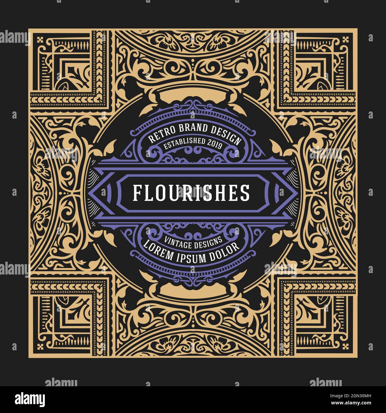 Western card with vintage style Stock Vector Image & Art - Alamy