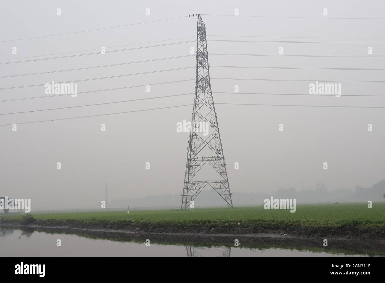 High voltage electric pillar hi-res stock photography and images - Alamy