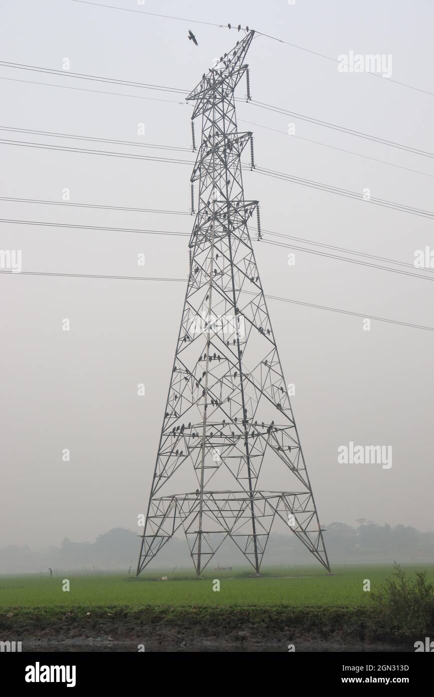 High voltage electric pillar hi-res stock photography and images - Alamy