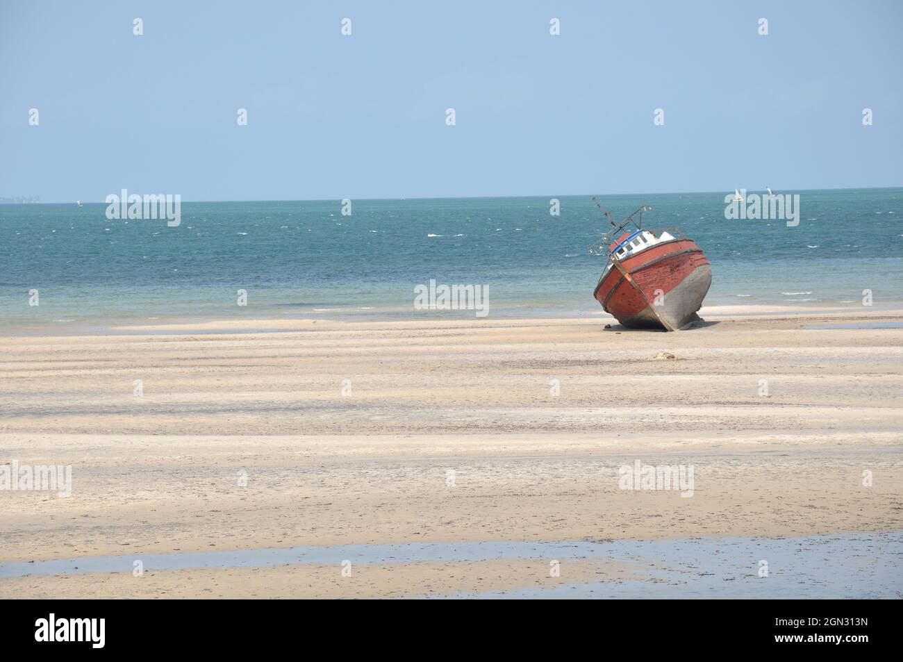 Stunning scenery, Inhambane Coast, Vilanculos, Mozambique Stock Photo ...
