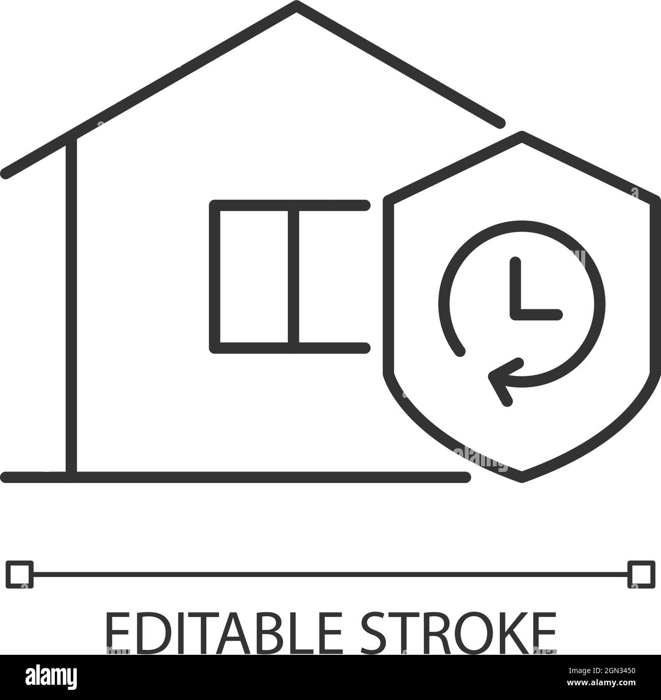 Durability linear icon Stock Vector Image & Art - Alamy