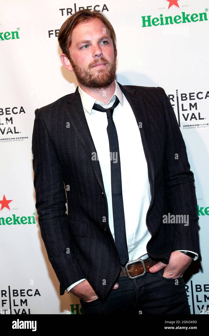 New York, NY, USA. 21 April, 2011. Caleb Followill at the premiere of ...