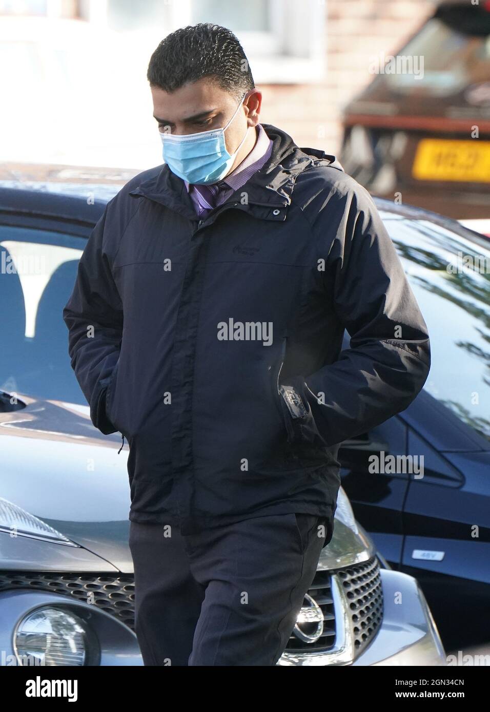 GP Rumi Chhapia arrives at Portsmouth Magistrates' Court where he is ...
