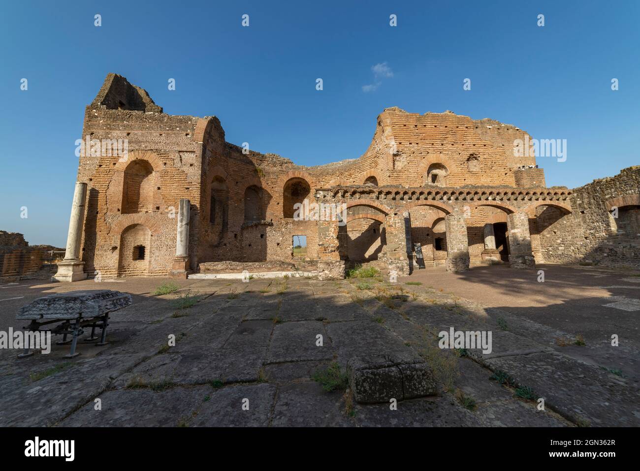 Ruins of Villa dei Quintili - Appia Antica Archaeological Park Rome ...