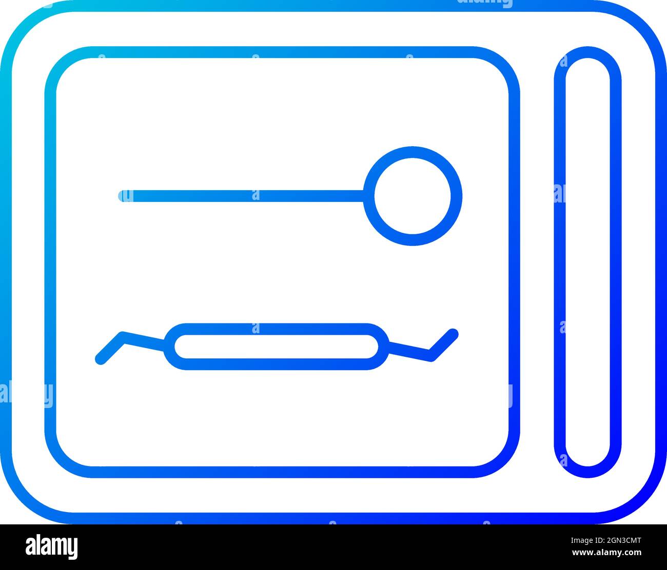 UV sterilizer disinfection box gradient linear vector icon Stock Vector Image & Art - Alamy