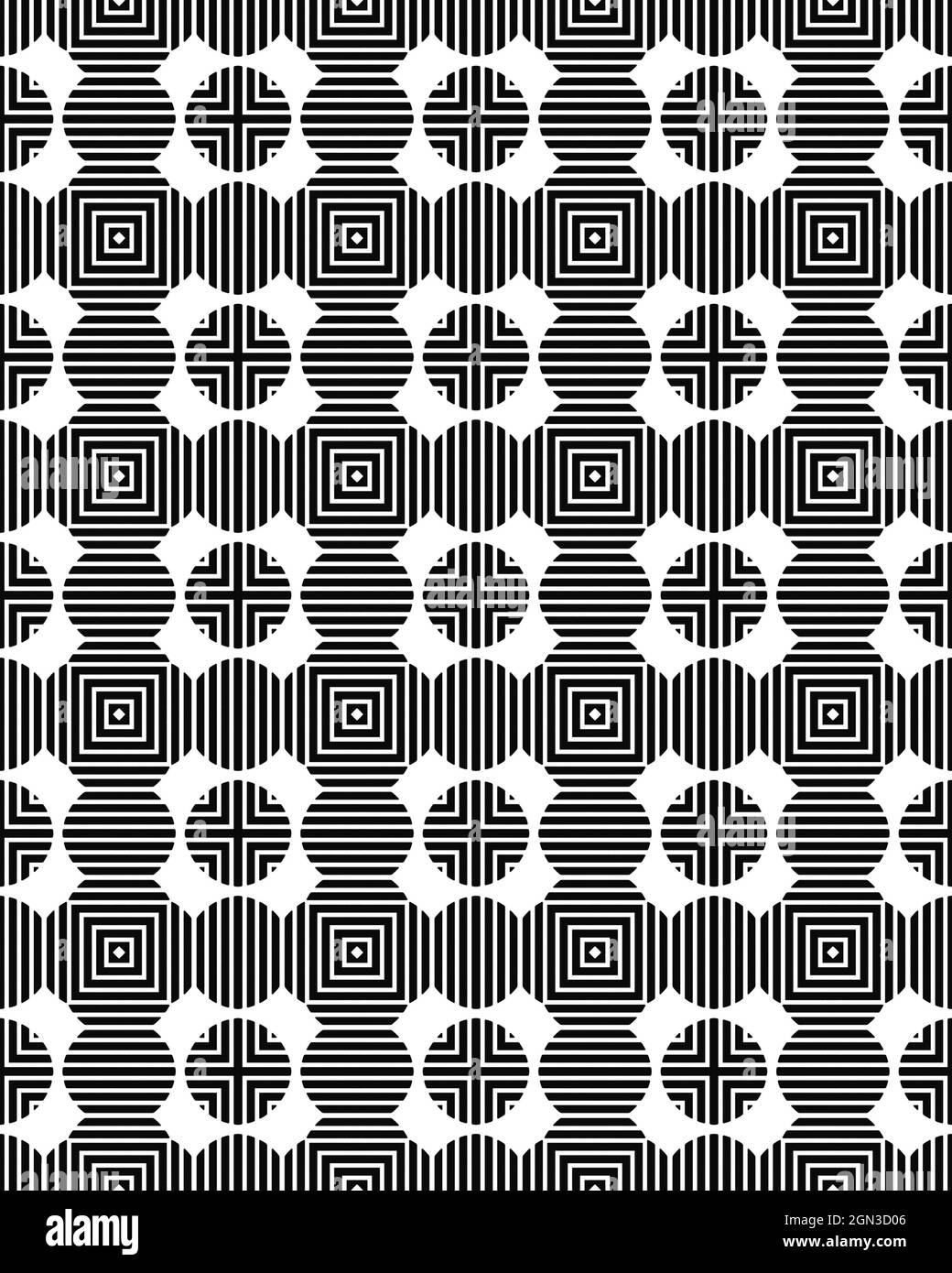 Illustration of a seamless tile pattern used as wallpaper or background ...