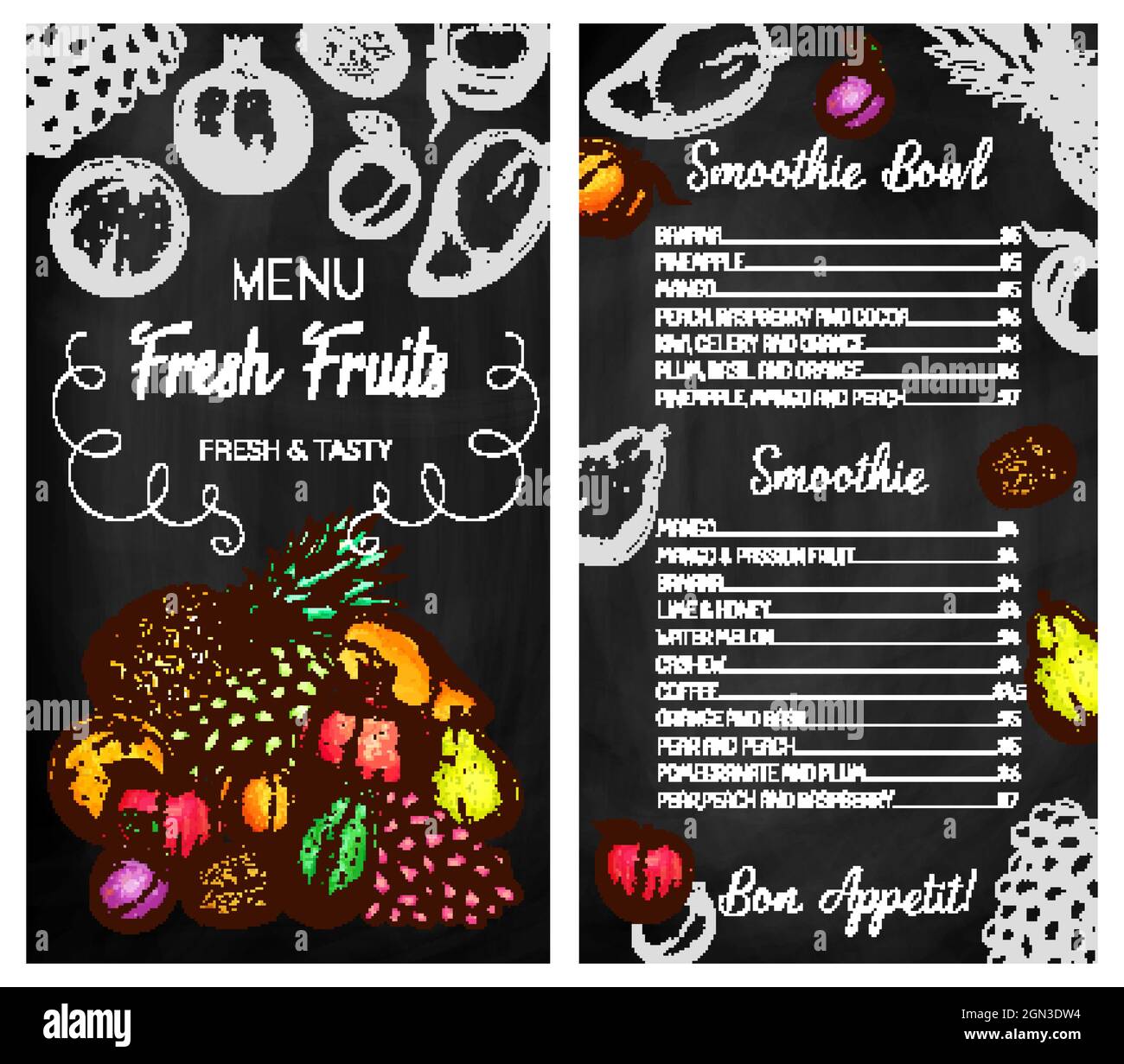 Price list blackboard Cut Out Stock Images & Pictures - Alamy