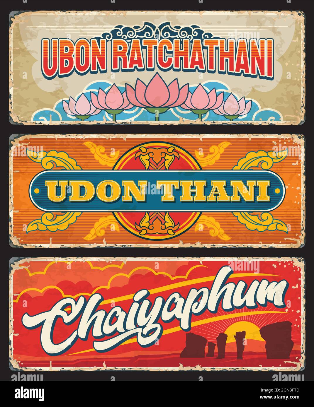 City udon ubon ratchathani thailand hi-res stock photography and images ...