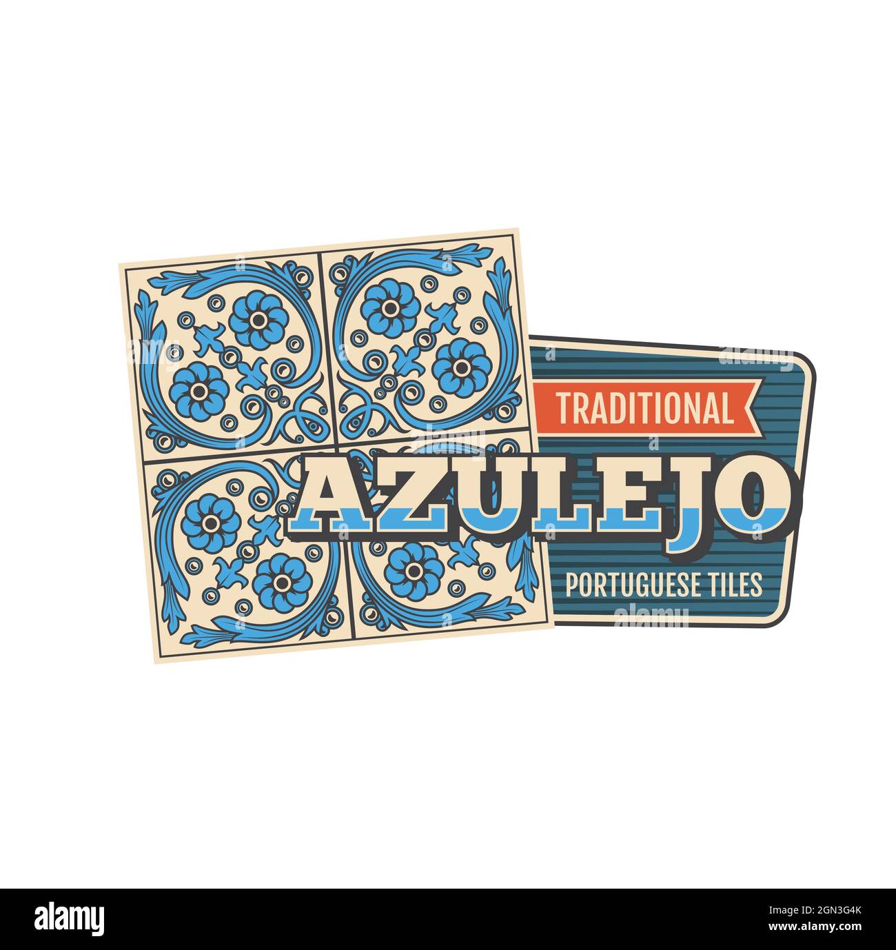 Ancient tilework Stock Vector Images - Alamy