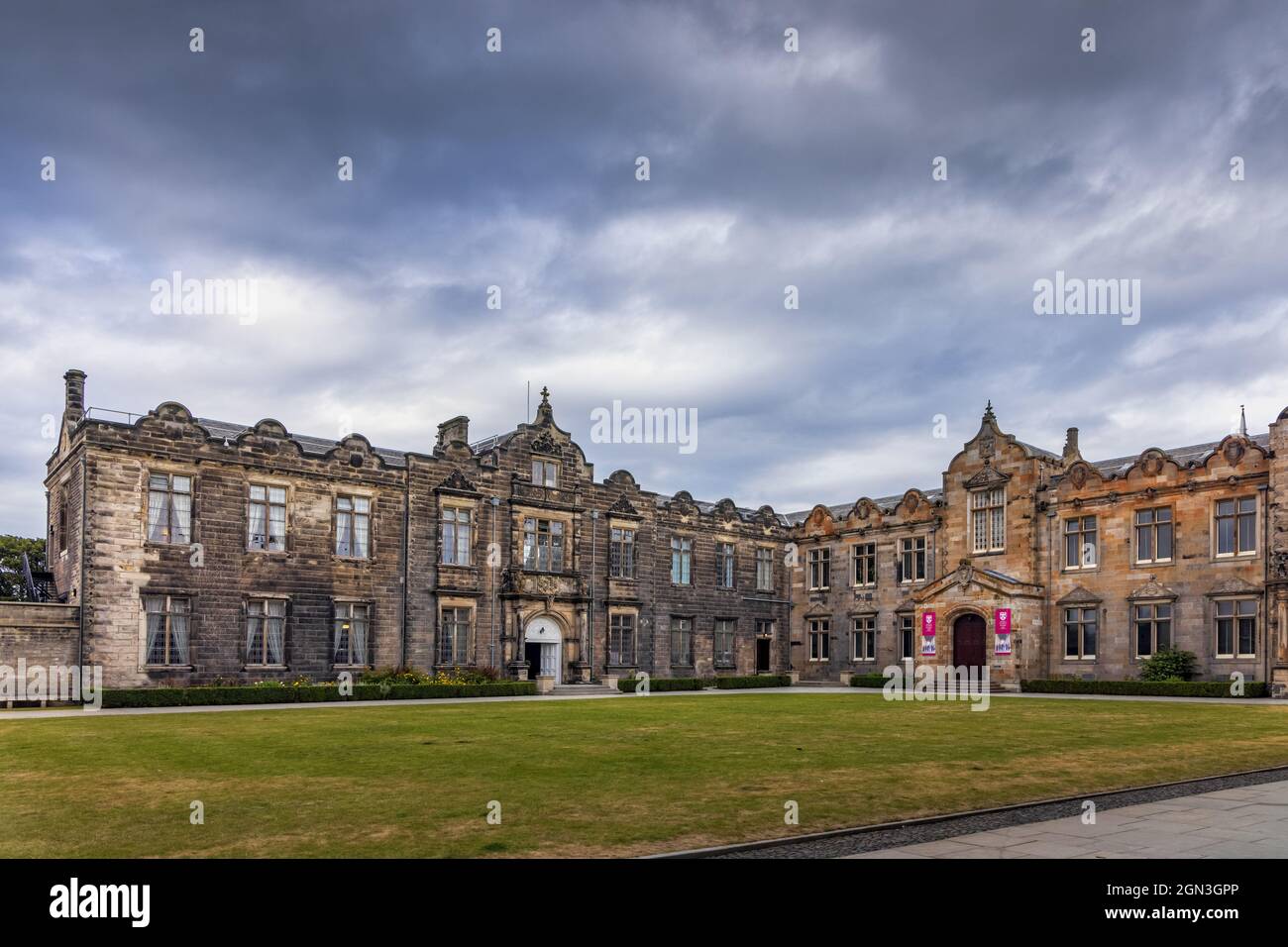 University of St. Andrews Lower College Hall buildings as seen from ... University of St. Andrews Lower College Hall buildings as seen from ...