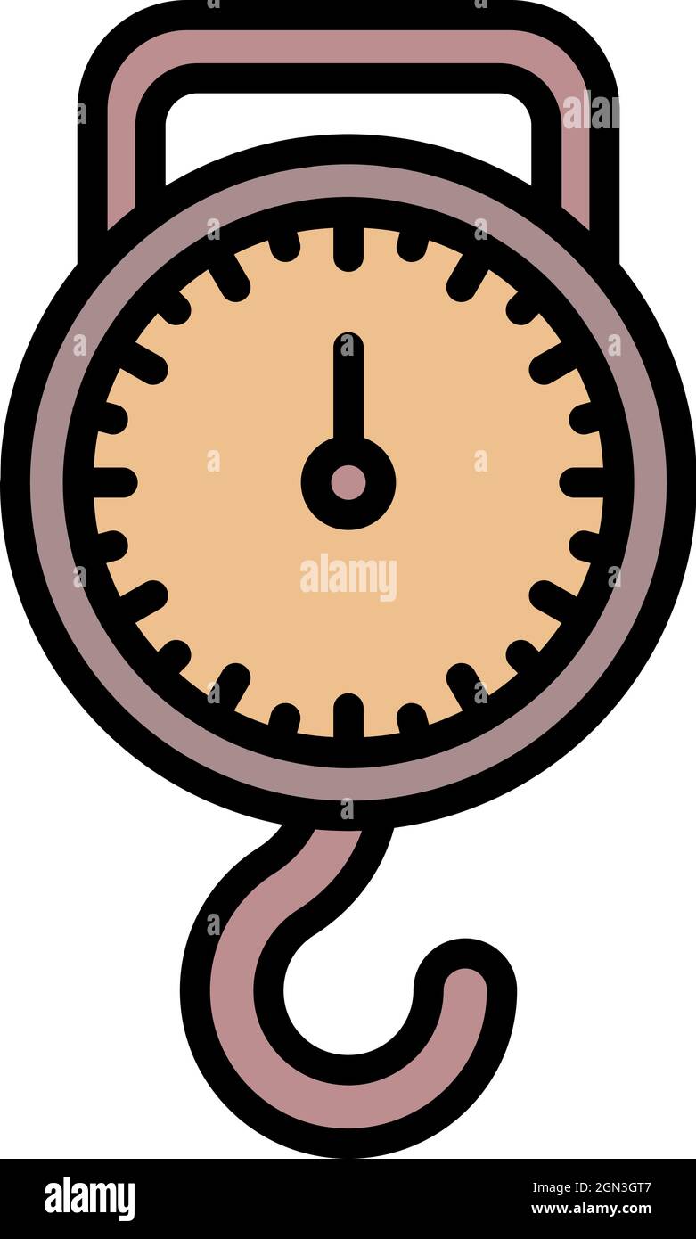 Classic handle scales icon. Outline classic handle scales vector icon ...
