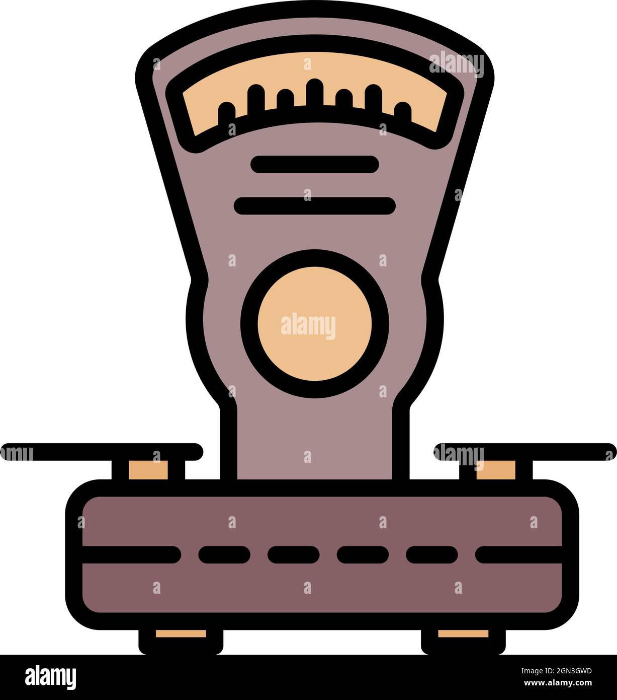 Old scales vintage fruit Stock Vector Images - Alamy