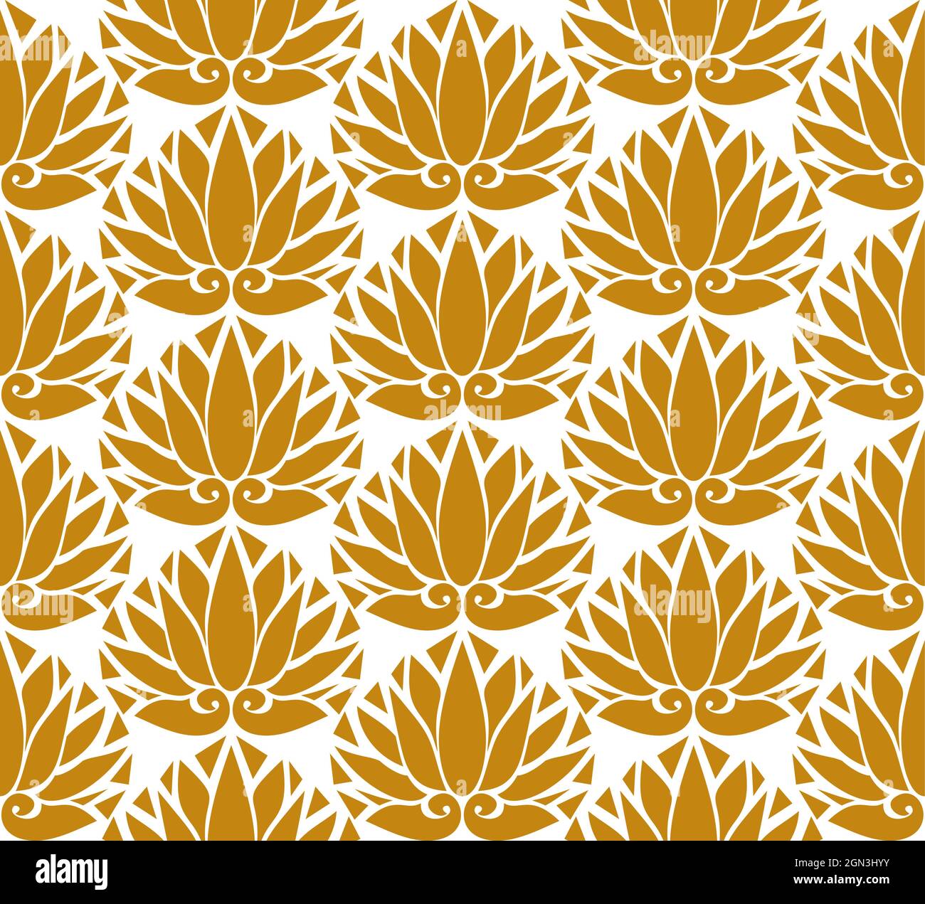 Japanese style seamless texture with flowers leaf Stock Vector Image ...