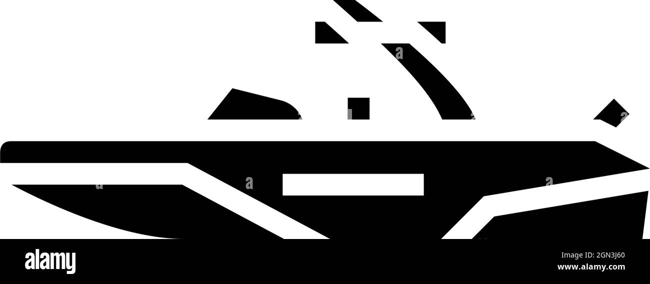 Wakeboard Boat Vector