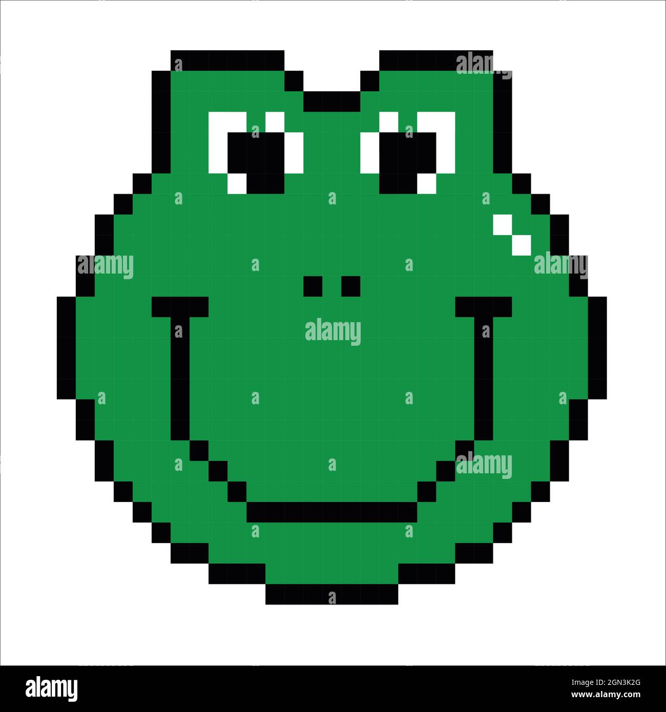 Cute frog logo hi-res stock photography and images - Alamy