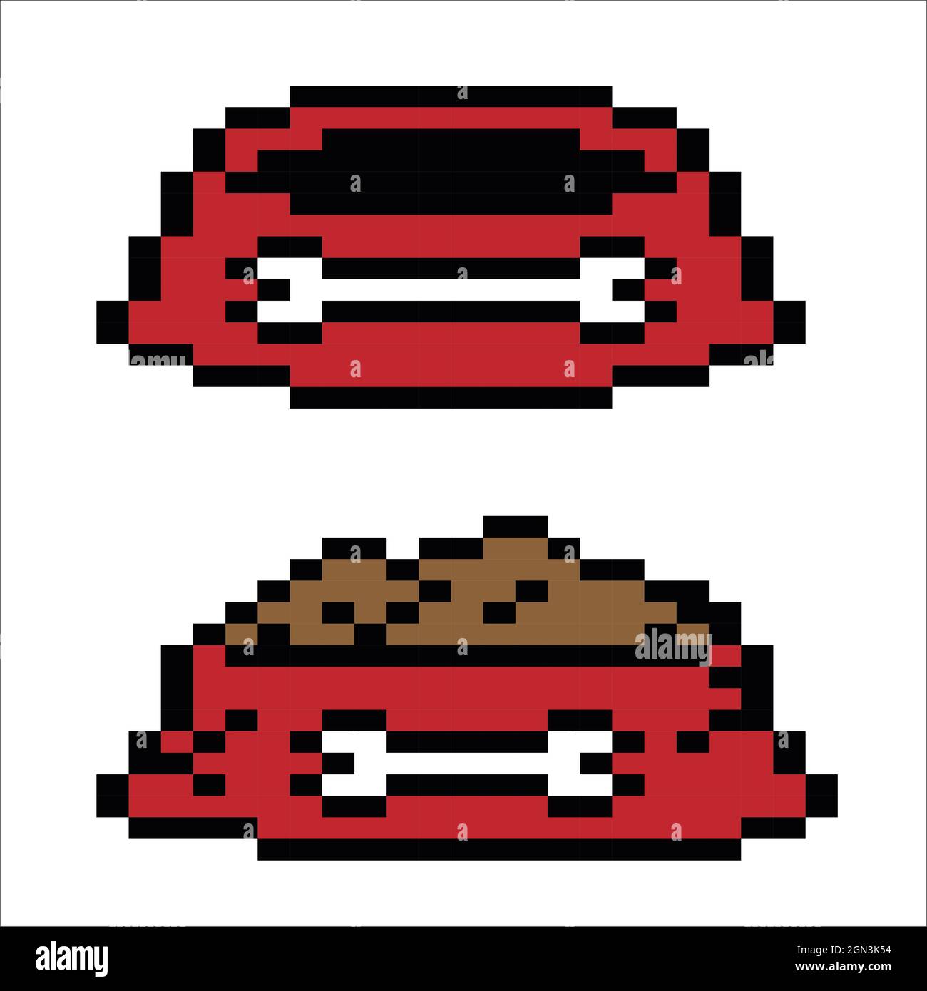 8 bit dog hi-res stock photography and images - Alamy