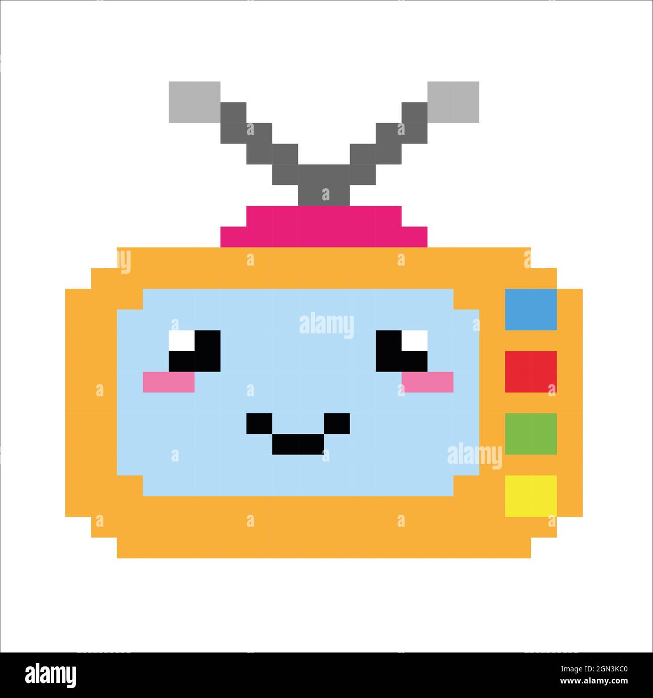 Tv pixel hi-res stock photography and images - Alamy