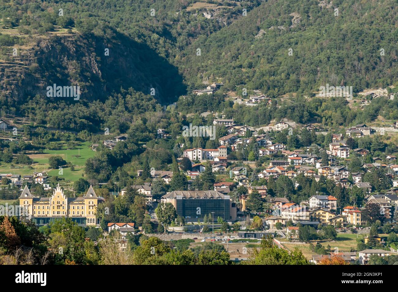 The valley of saint vincent hi-res stock photography and images - Alamy