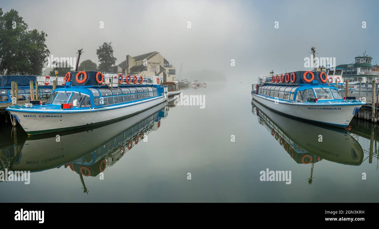 Boats jetty on lake hi-res stock photography and images - Alamy