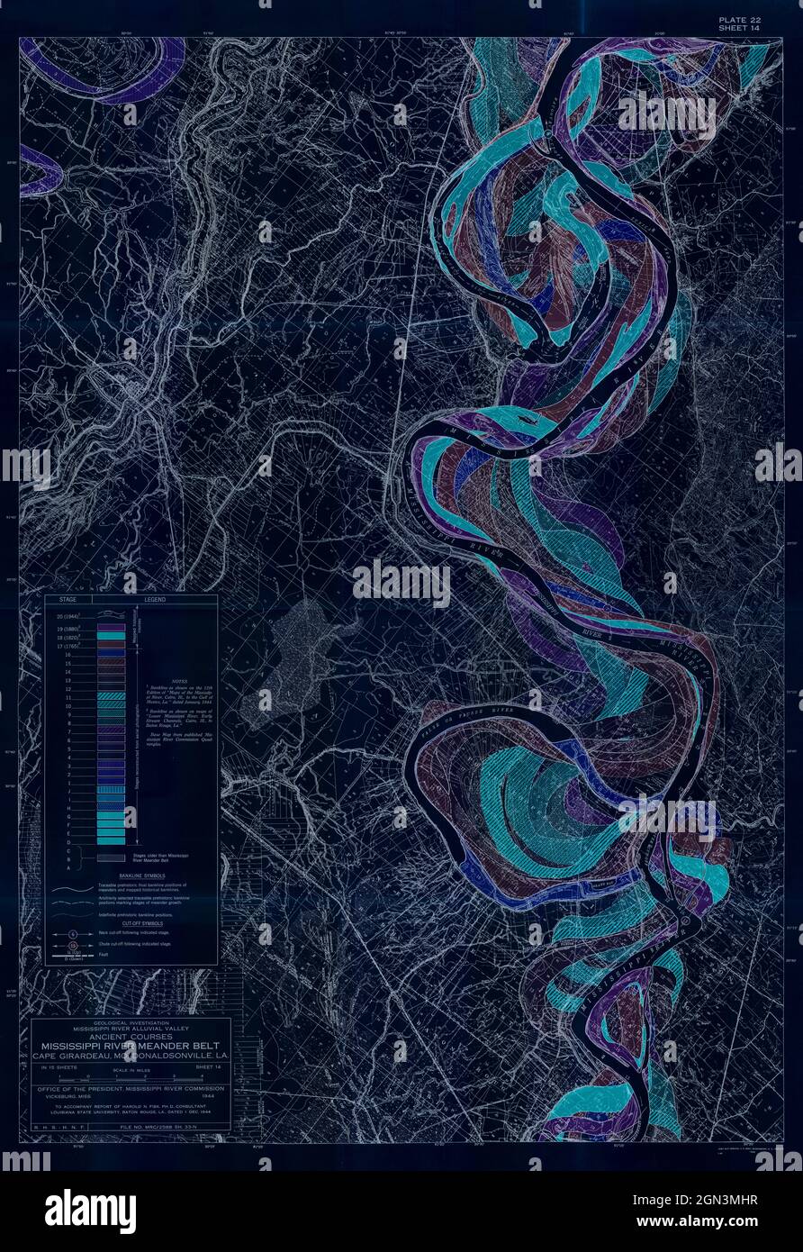 Meander valley map hi-res stock photography and images - Alamy