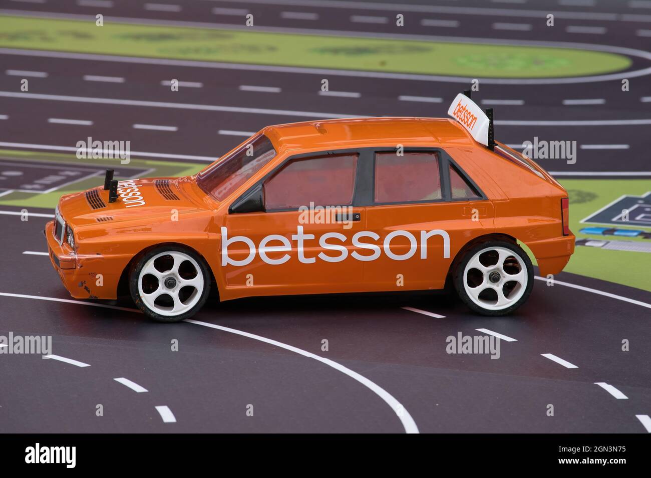 ATHENS, GREECE - Sep 09, 2021: Racing cars, Rally Acropolis 2021, first ...