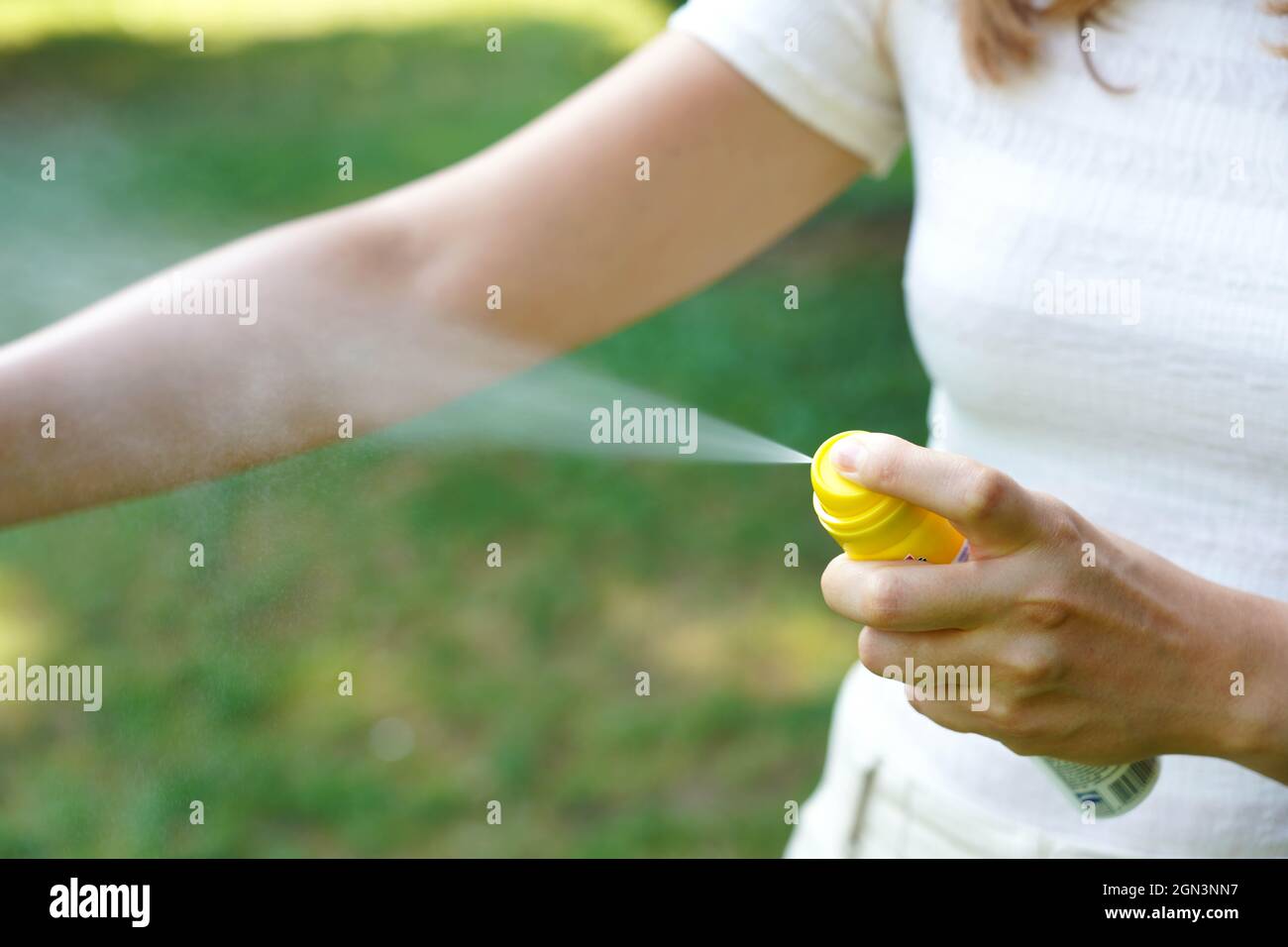 Insect repellent spray container hi-res stock photography and images ...