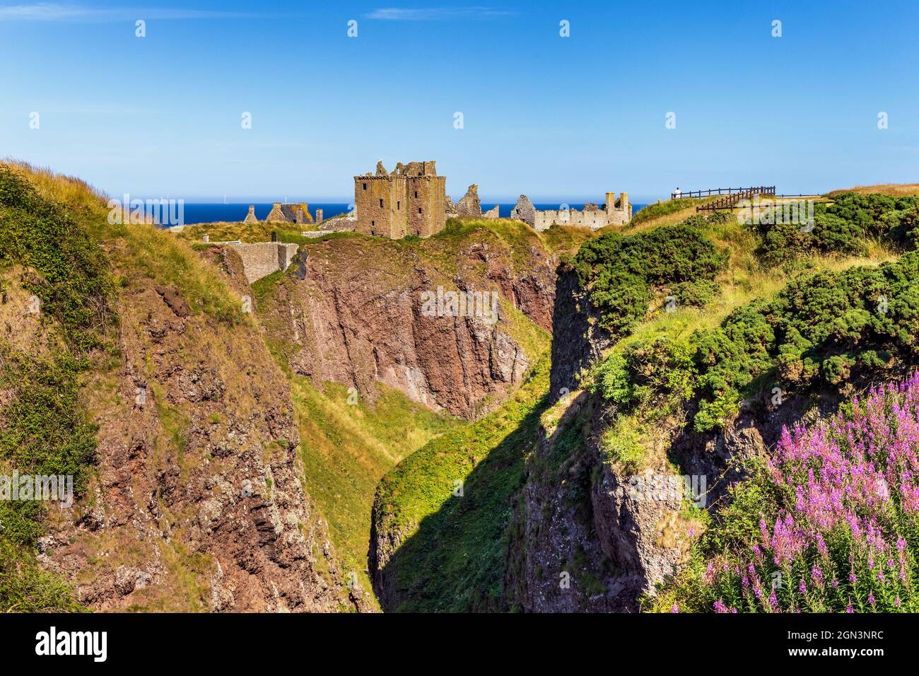 Scottish castle ruins hi-res stock photography and images - Alamy
