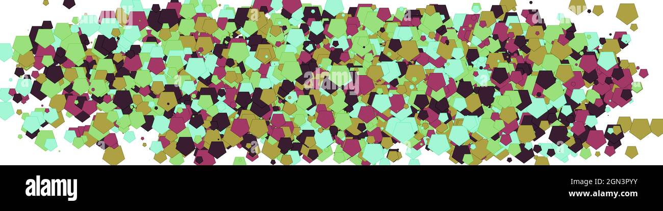 Colorful Universe Distribution Computational Generative Art background ...