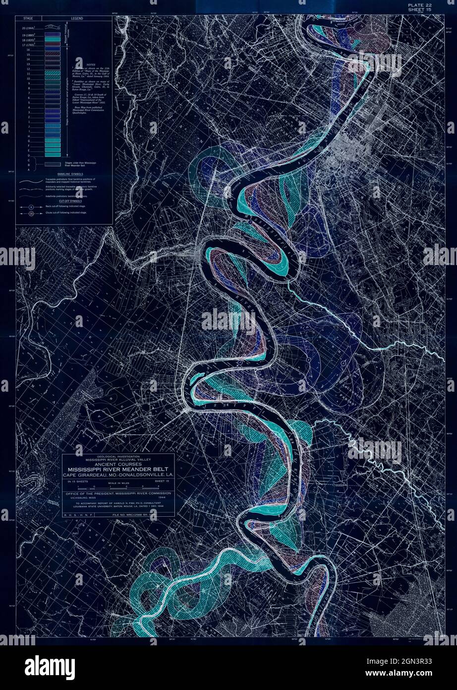 United states topology map hi-res stock photography and images - Alamy