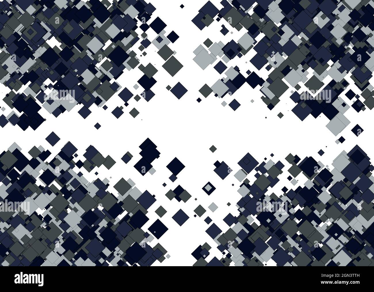 Colorful Universe Distribution Computational Generative Art background ...