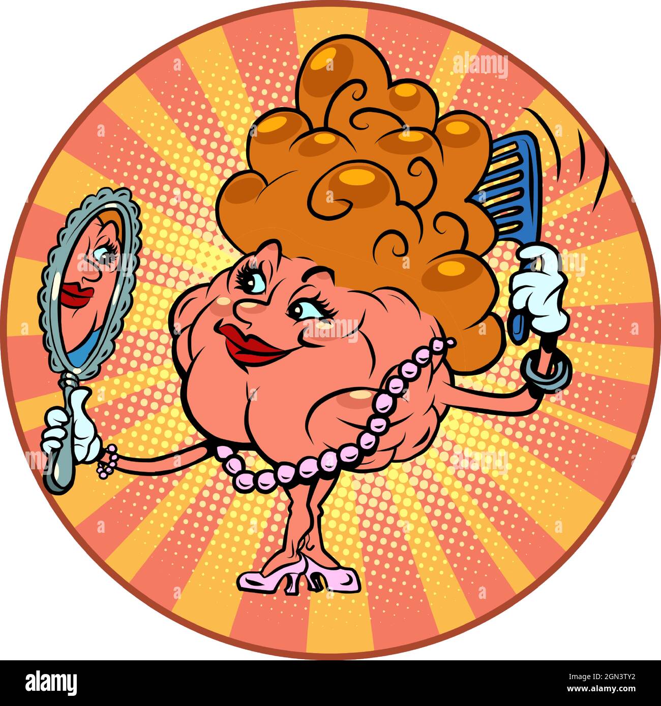 Woman brain anatomy hi-res stock photography and images - Alamy