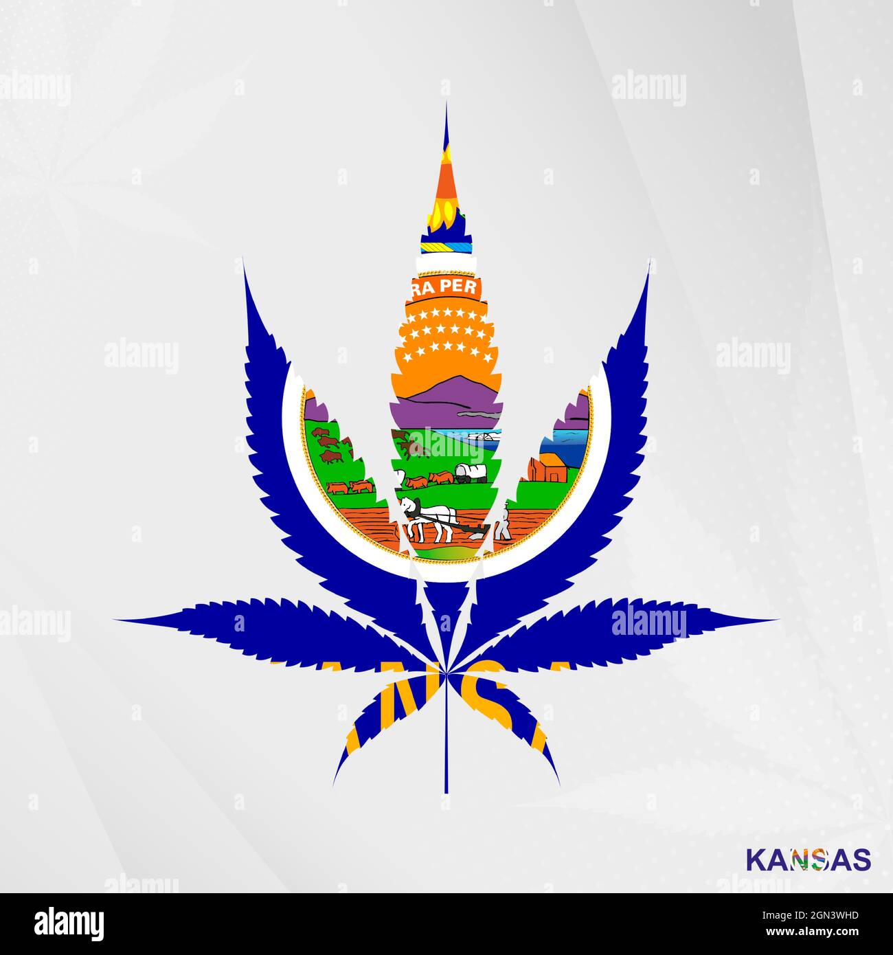 Marijuana leaf usa flag Stock Vector Images - Alamy