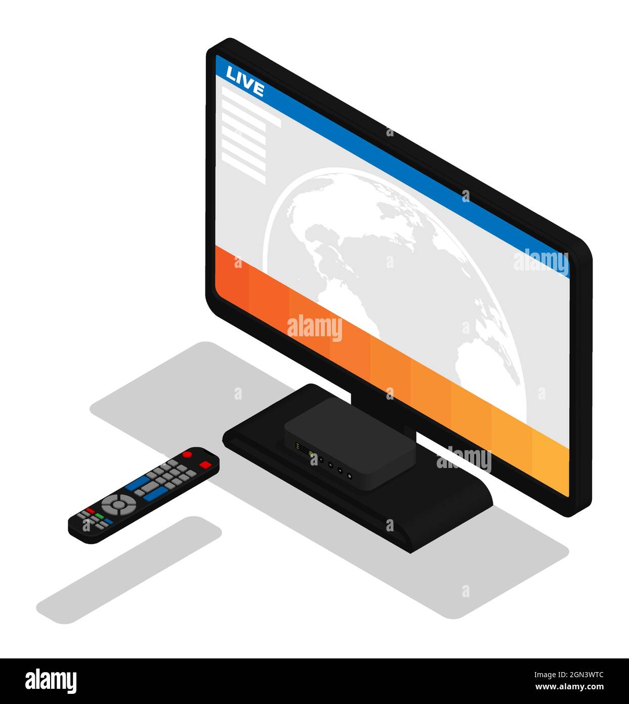 Viewing menu Stock Vector Images - Alamy