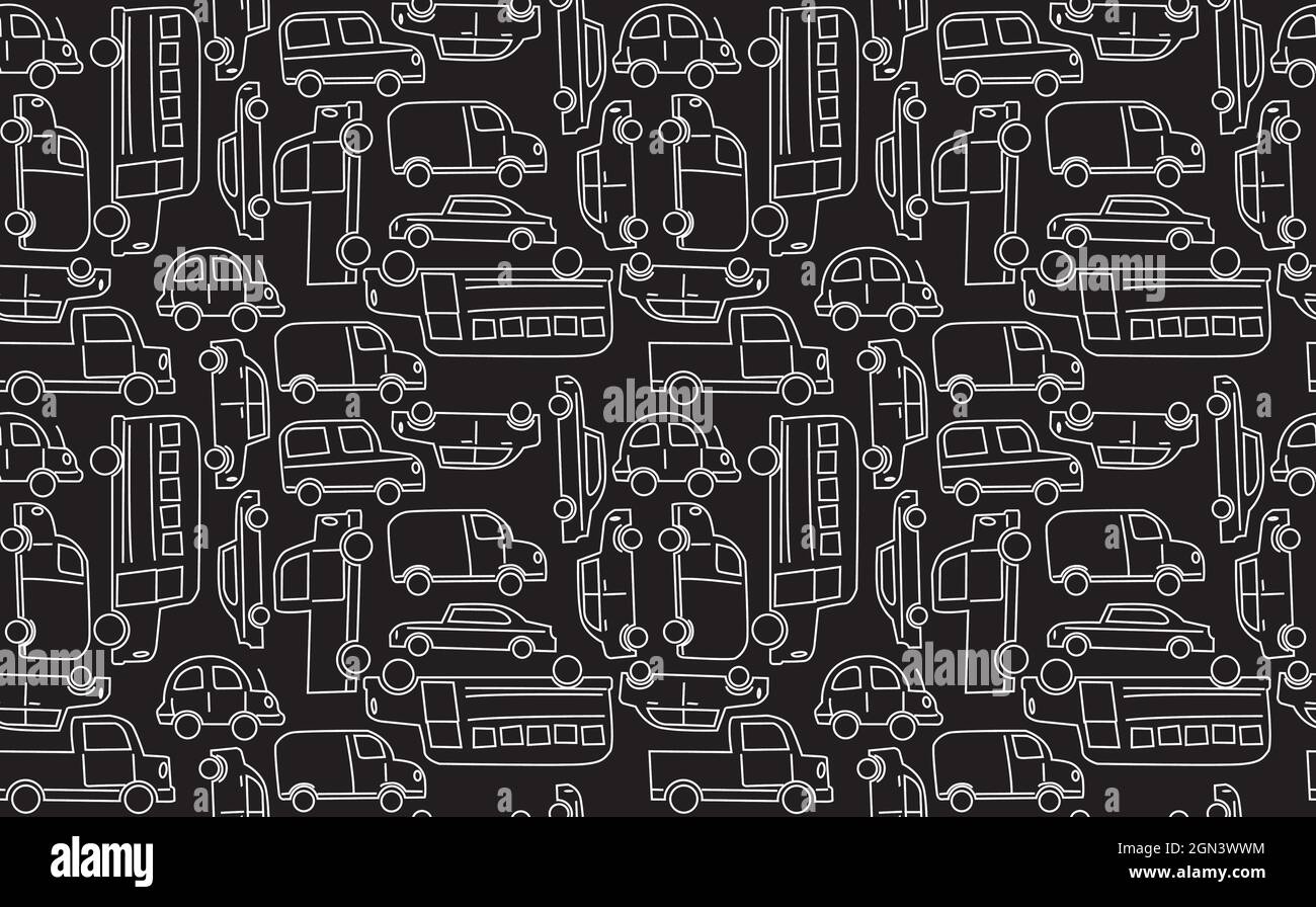 Cars line drawing hi-res stock photography and images - Alamy