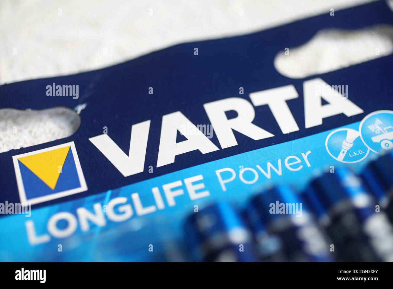 Varta logo hi-res stock photography and images - Alamy
