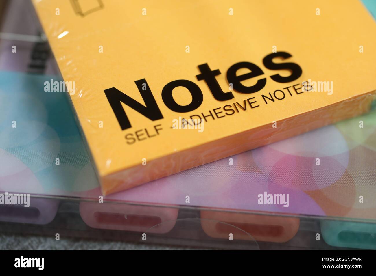 Notepad from Staples Stock Photo - Alamy