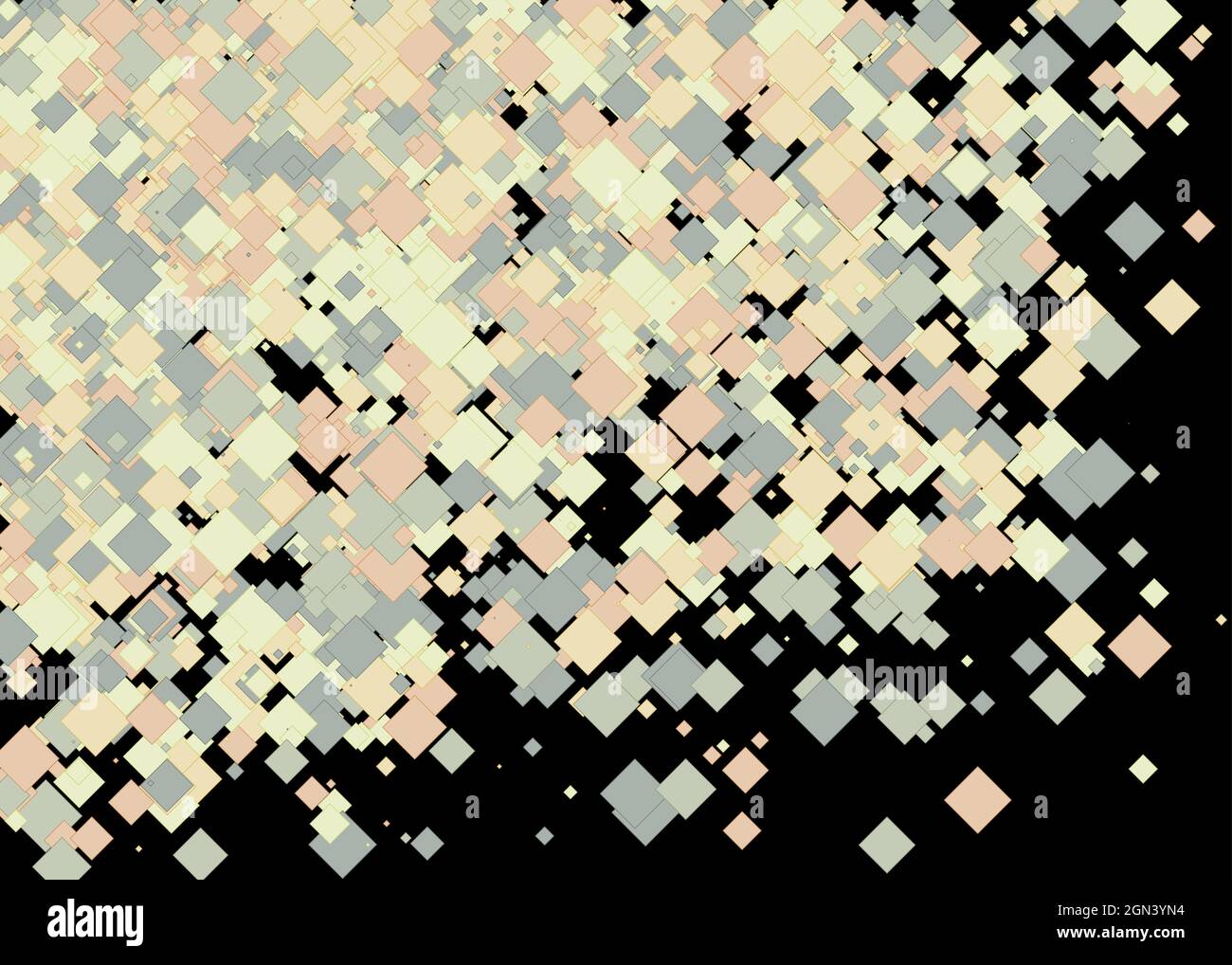 Colorful Universe Distribution Computational Generative Art background ...