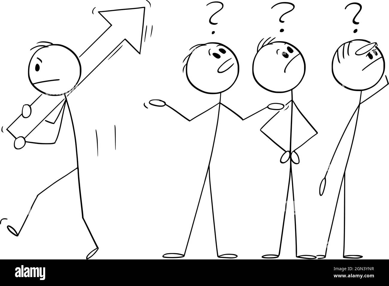 People Looking Upward