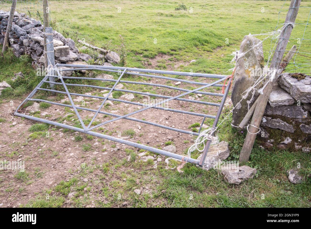 Improvisation and makeshift arrangements using baler twine for repair ...