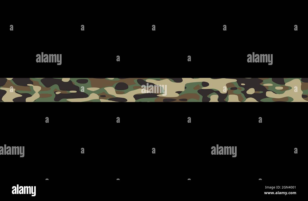 Top view of Camo Line flag, no flagpole. Plane design, layout. Flag ...