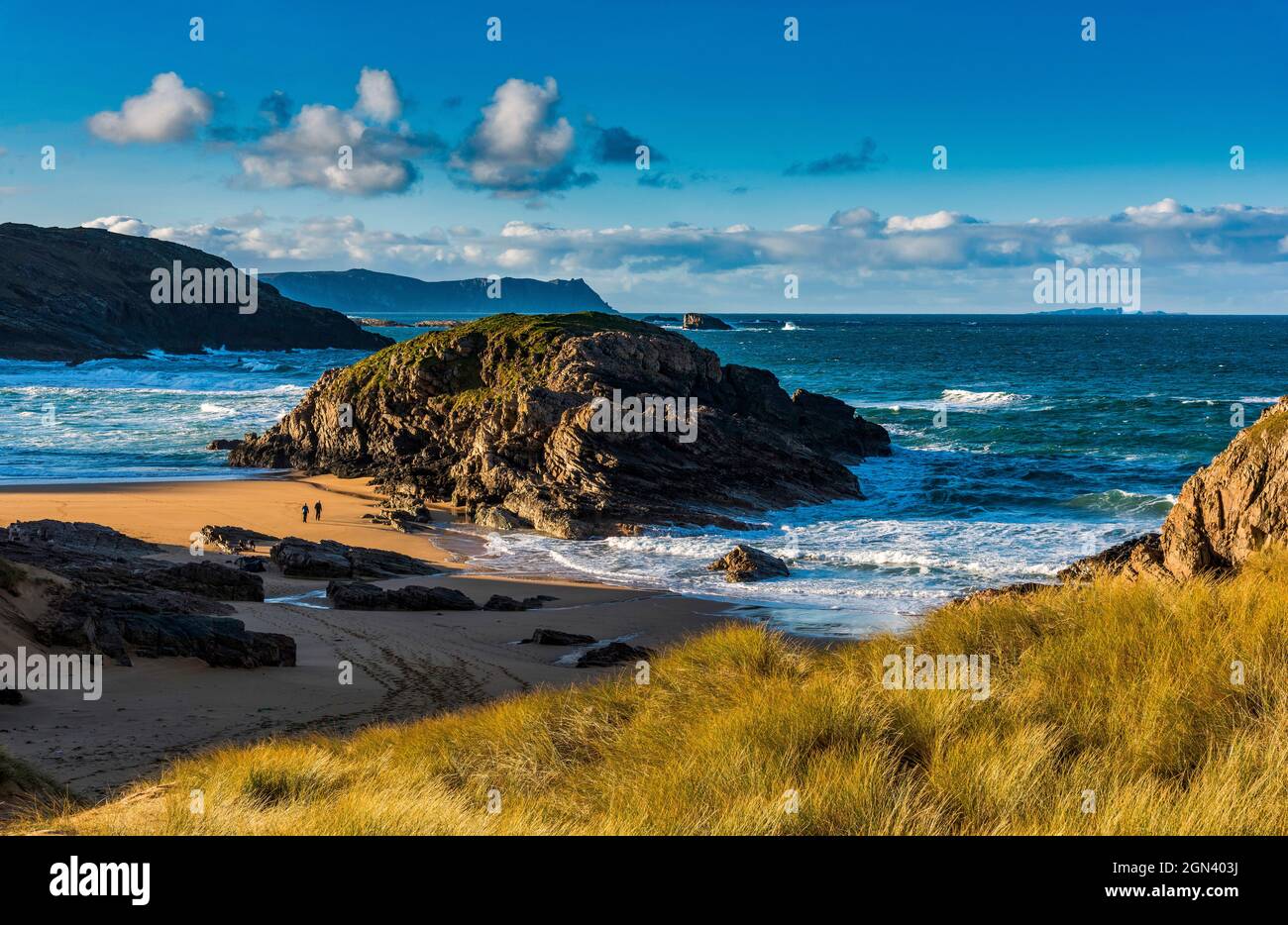 The Murder Hole beach at Boyeeghter Bay in Melmore on the Wild Atlantic ...