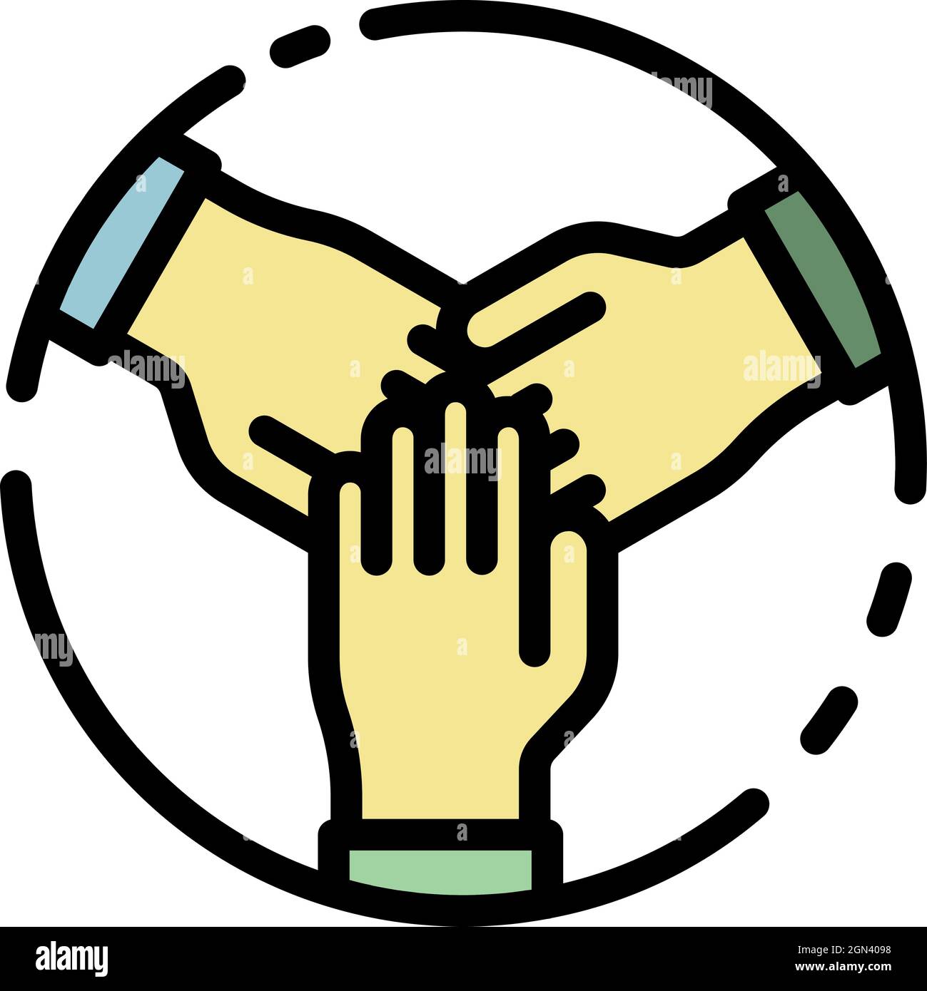 Vector De Trabajo En Equipo